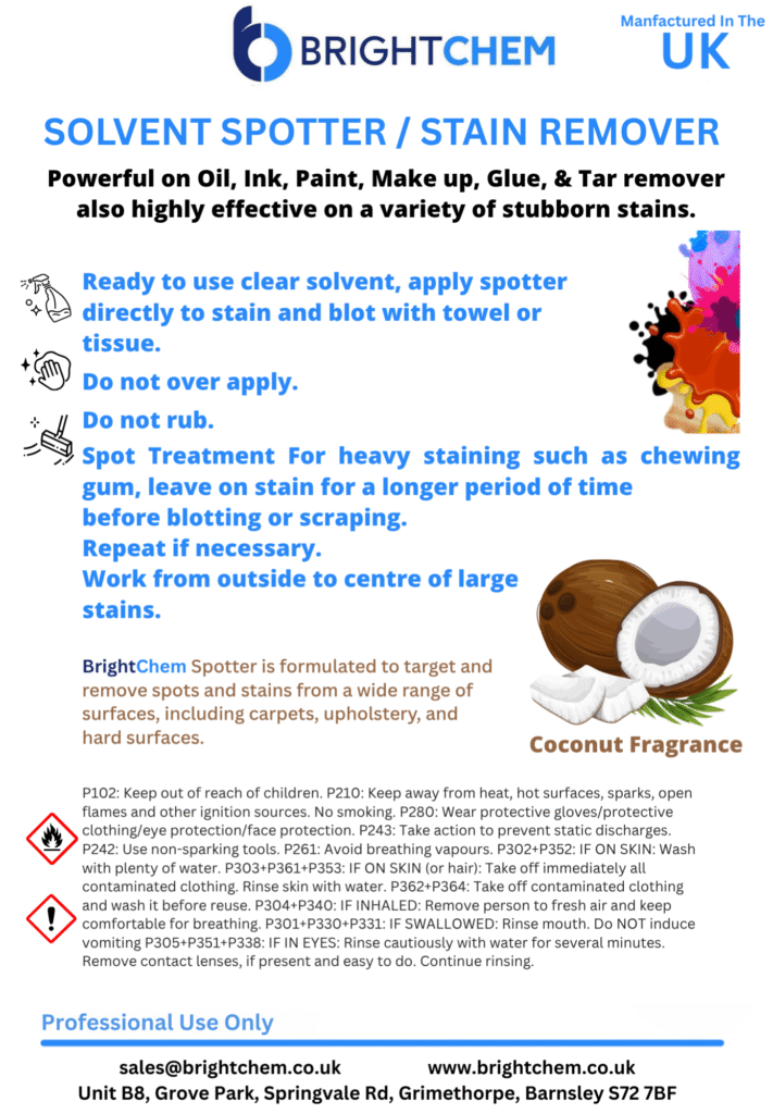 Carpet Spot Stain Removal Spray - Shop Now | BrightChem